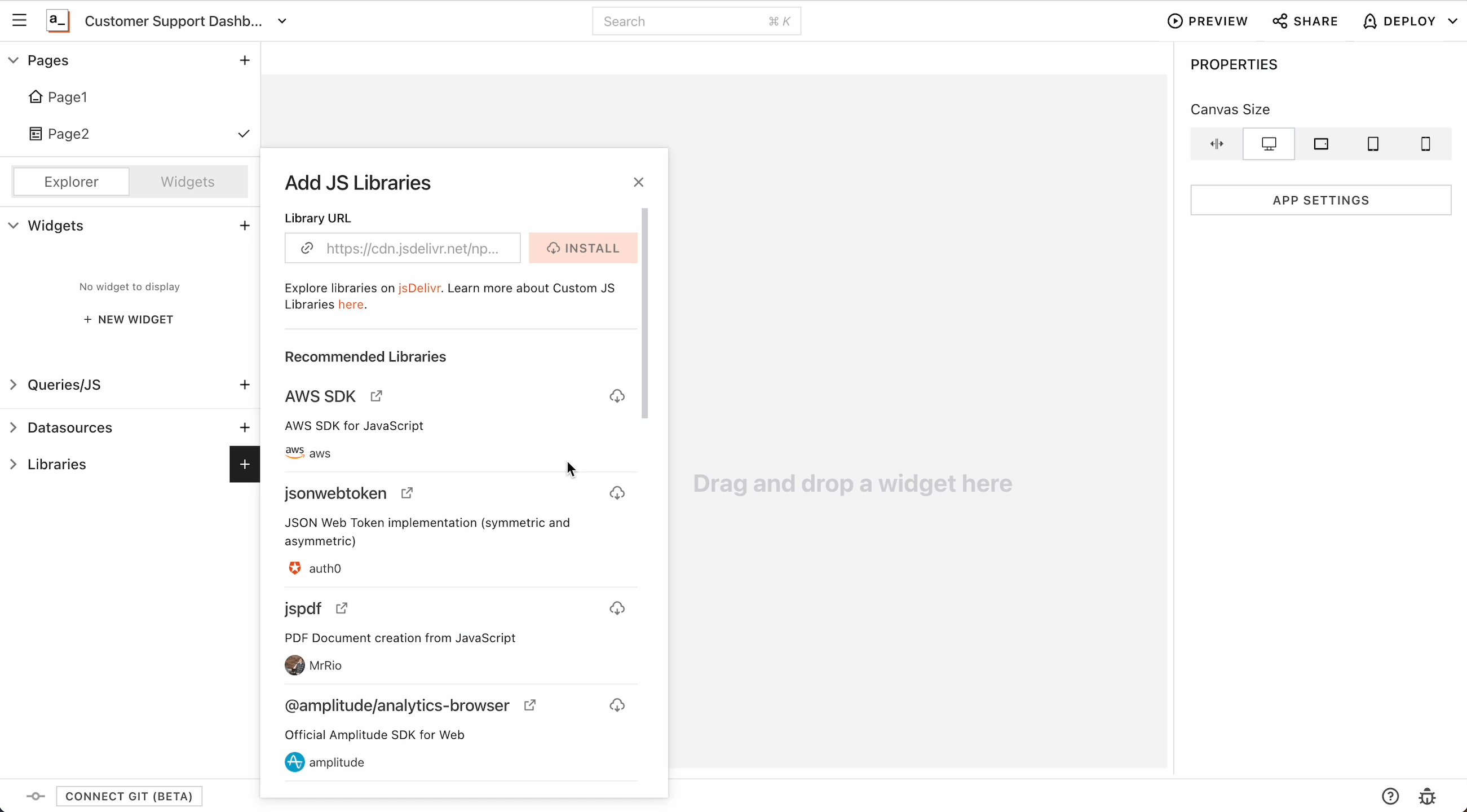 appsmith | UI, UX Design | SaaS | Application Design | saas ui